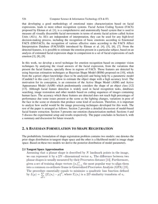 Facial landmarking localization for emotion recognition using bayesian shape models | PDF