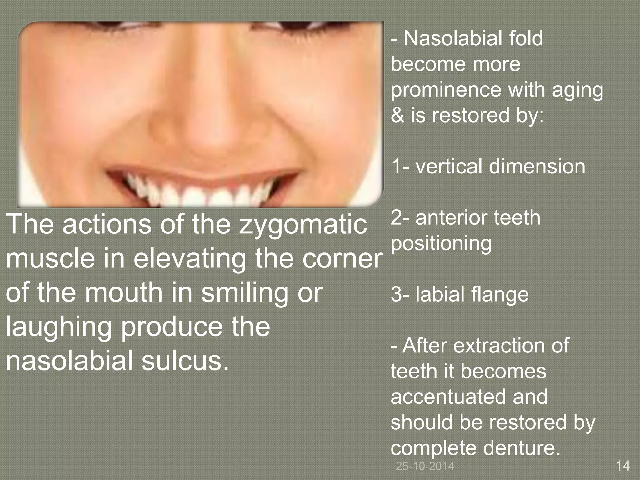 Facial landmarks & its role in prosthodontics | PPTX