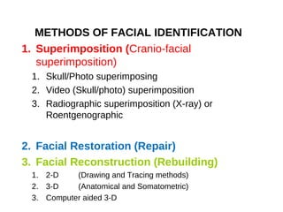 forensic facial reconstruction | PPT