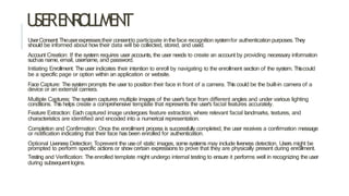 Facial login System ppt in computr science and information technology ...