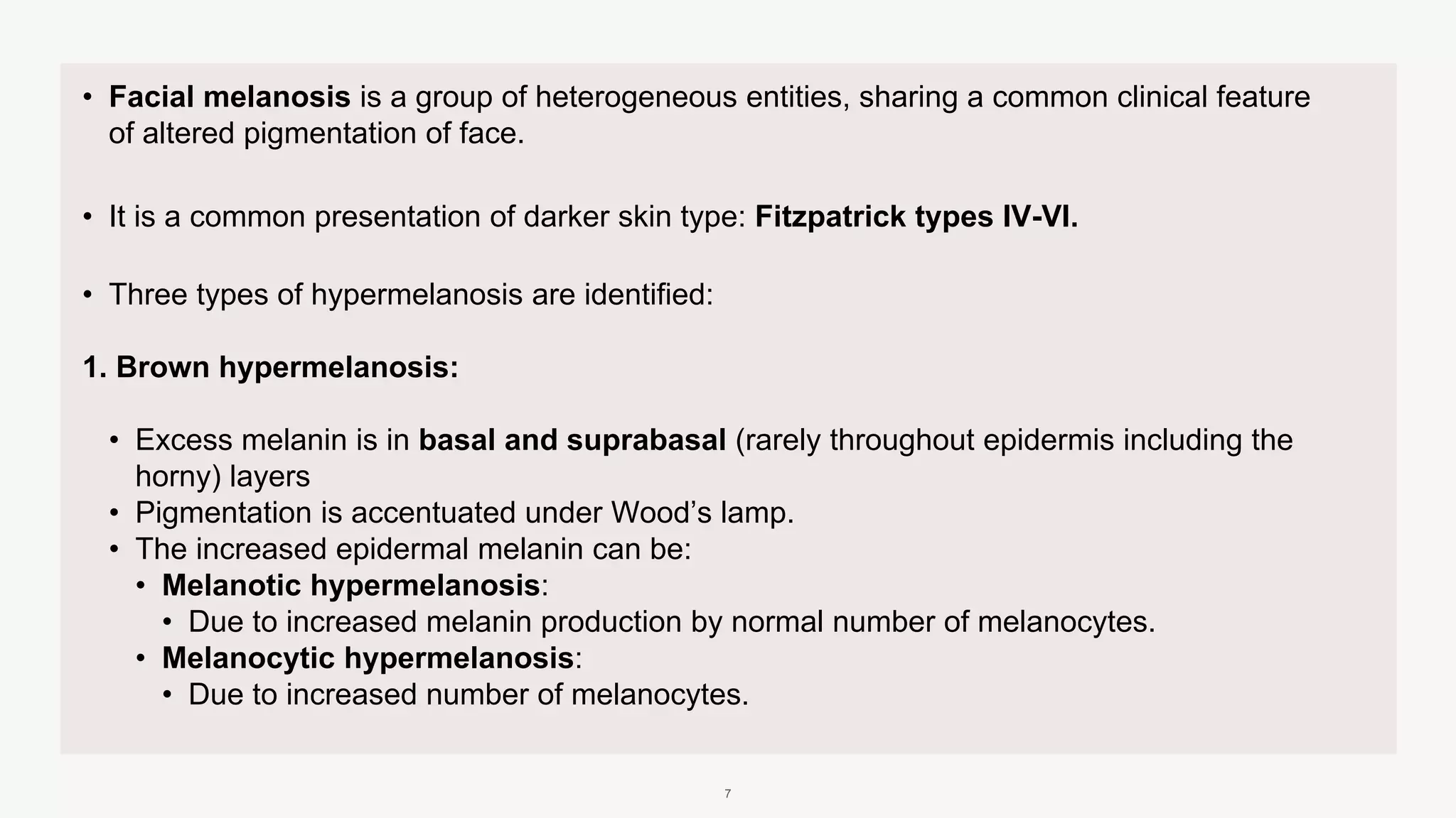 Facial Melanosis.pptx