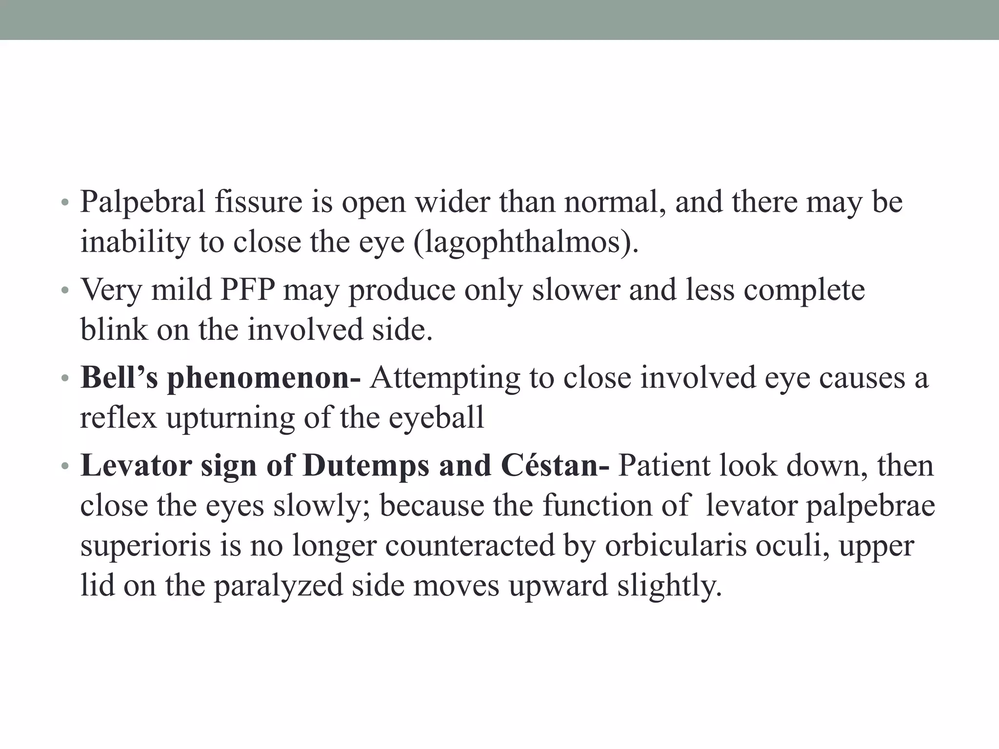 Facialnerve 160502100010 | PPTX