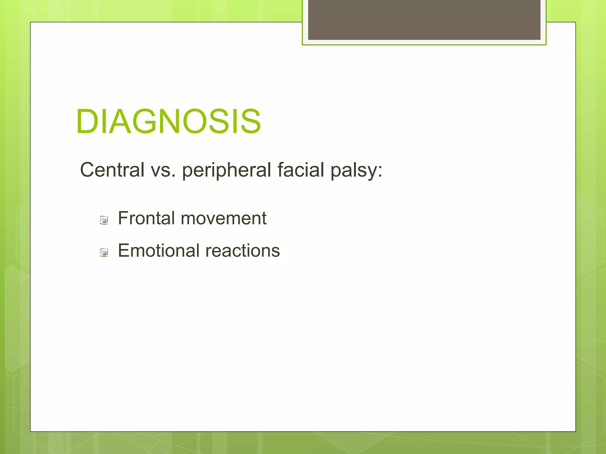 Facial nerve anatomy, pathology | PPTX