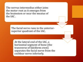 Facial nerve | PPTX