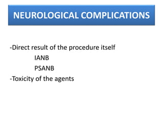 Facial nerve and implications in endodontics | PPTX