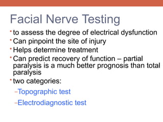 Facial Nerve Injury,Facial Nerve Injury,Facial Nerve Injury | PPTX
