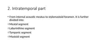 Anatomy and physiology of the facial nerve and its Topodiagnostic tests ...