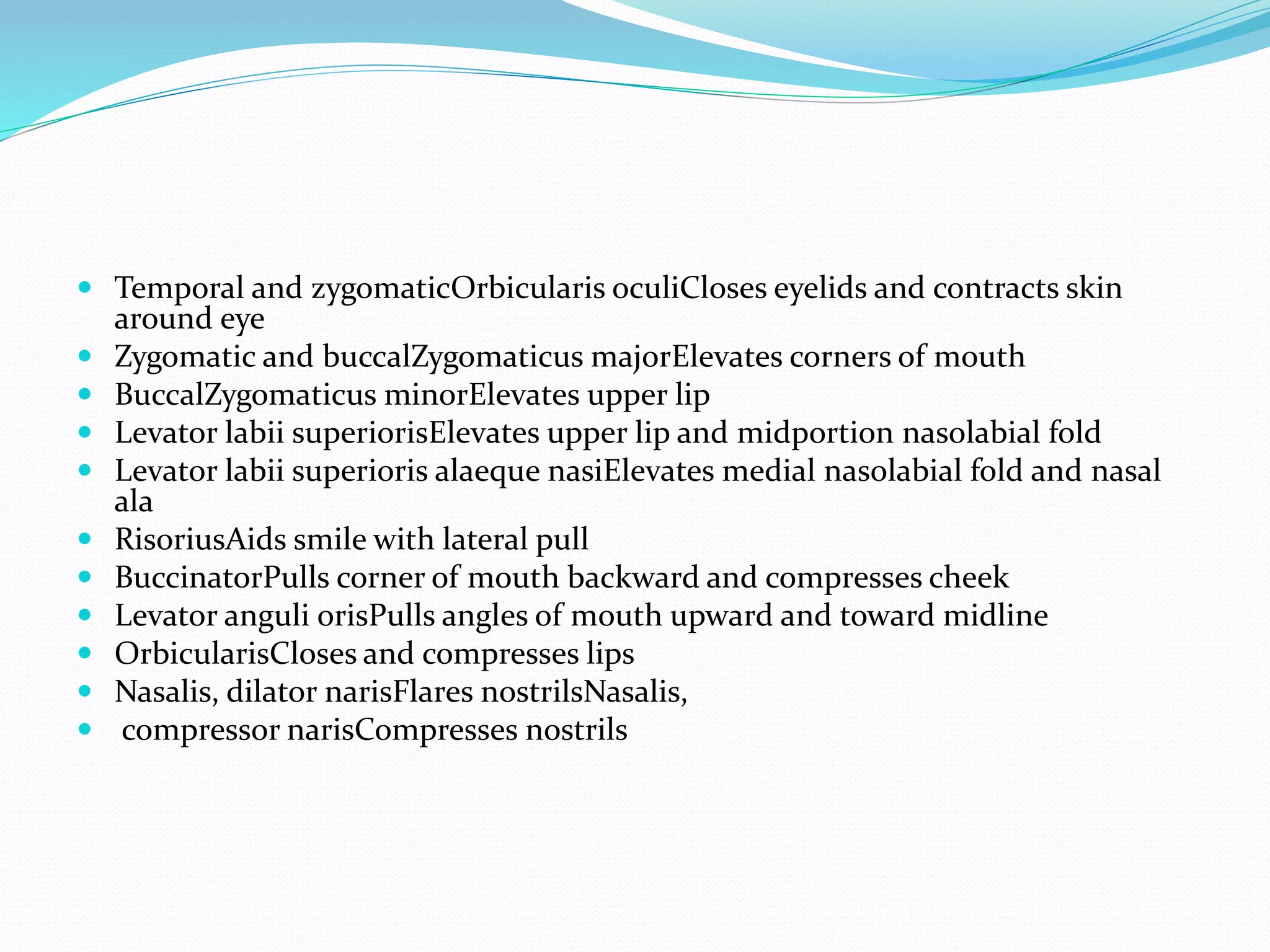 Facial nerve anatomy 1 | PPTX
