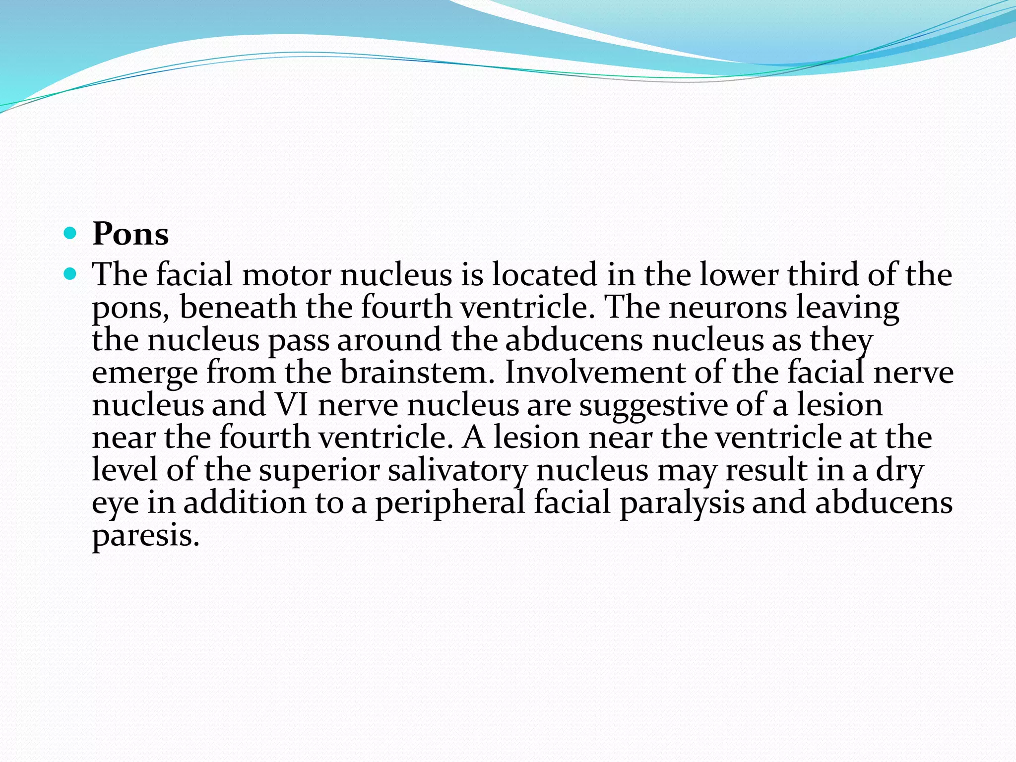 Facial nerve anatomy 1 | PPTX