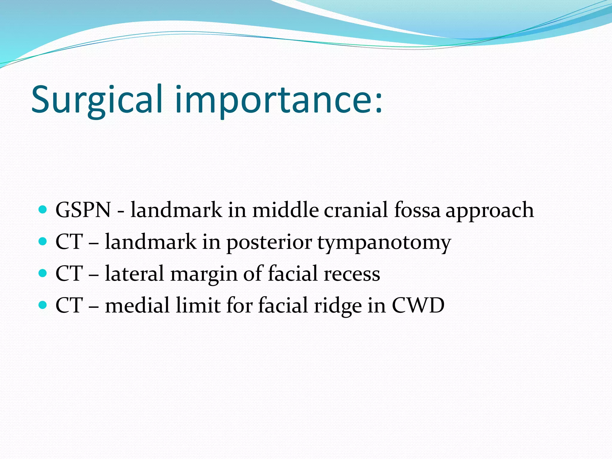 Anatomy of Facial Nerve | PPTX