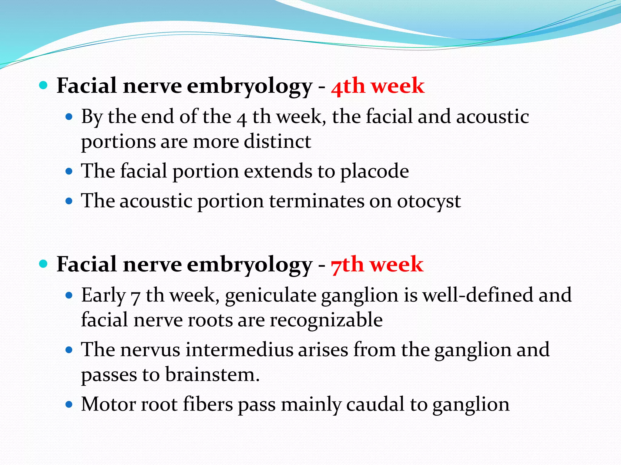 Anatomy of Facial Nerve | PPTX