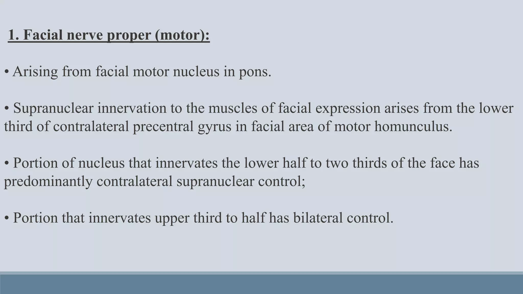 Facial nerve and it's applied aspect | PPTX