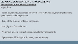 Facial nerve and it's applied aspect | PPTX