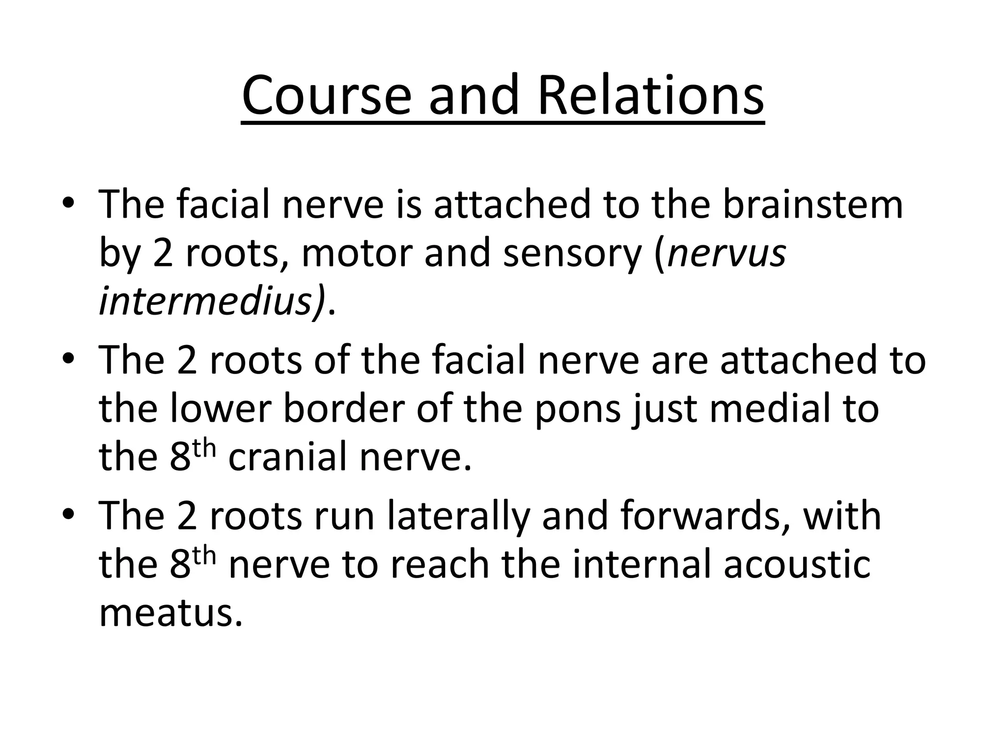 Facial nerve and it’s branches | PPTX