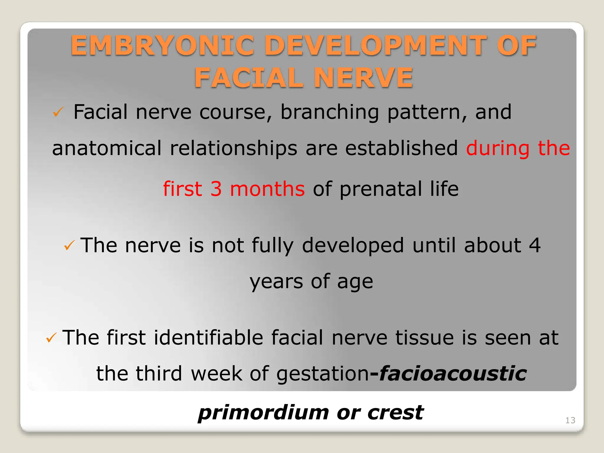 Facial nerve and its extracranial and intracranial rots | PPTX