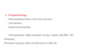 Facial nerve - anatomy, disorders, classifications.pptx