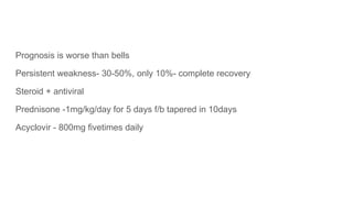 Facial nerve - anatomy, disorders, classifications.pptx