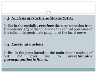 Facial nerve done | PPTX