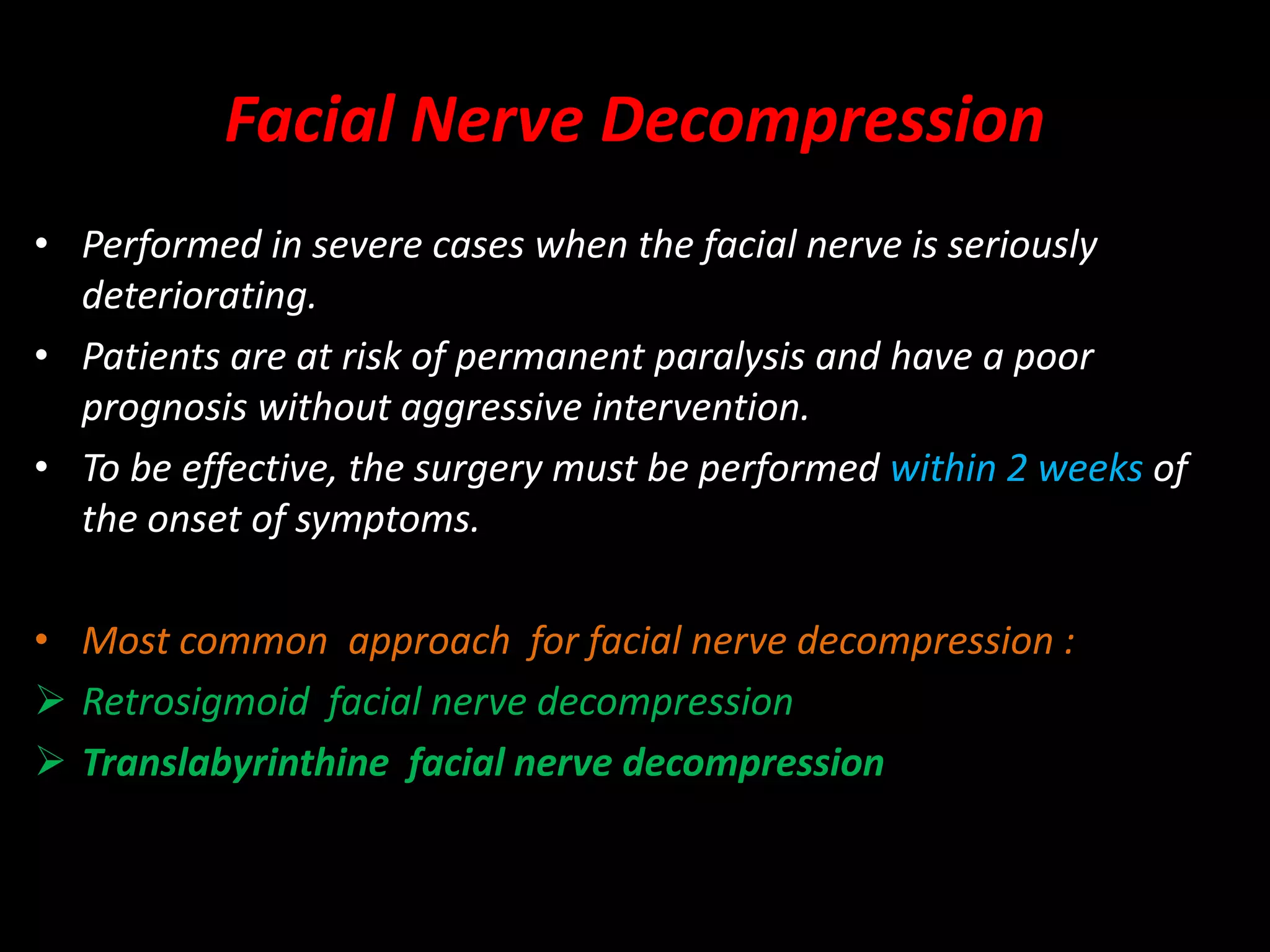 Facial nerve injury and reanimation | PPTX