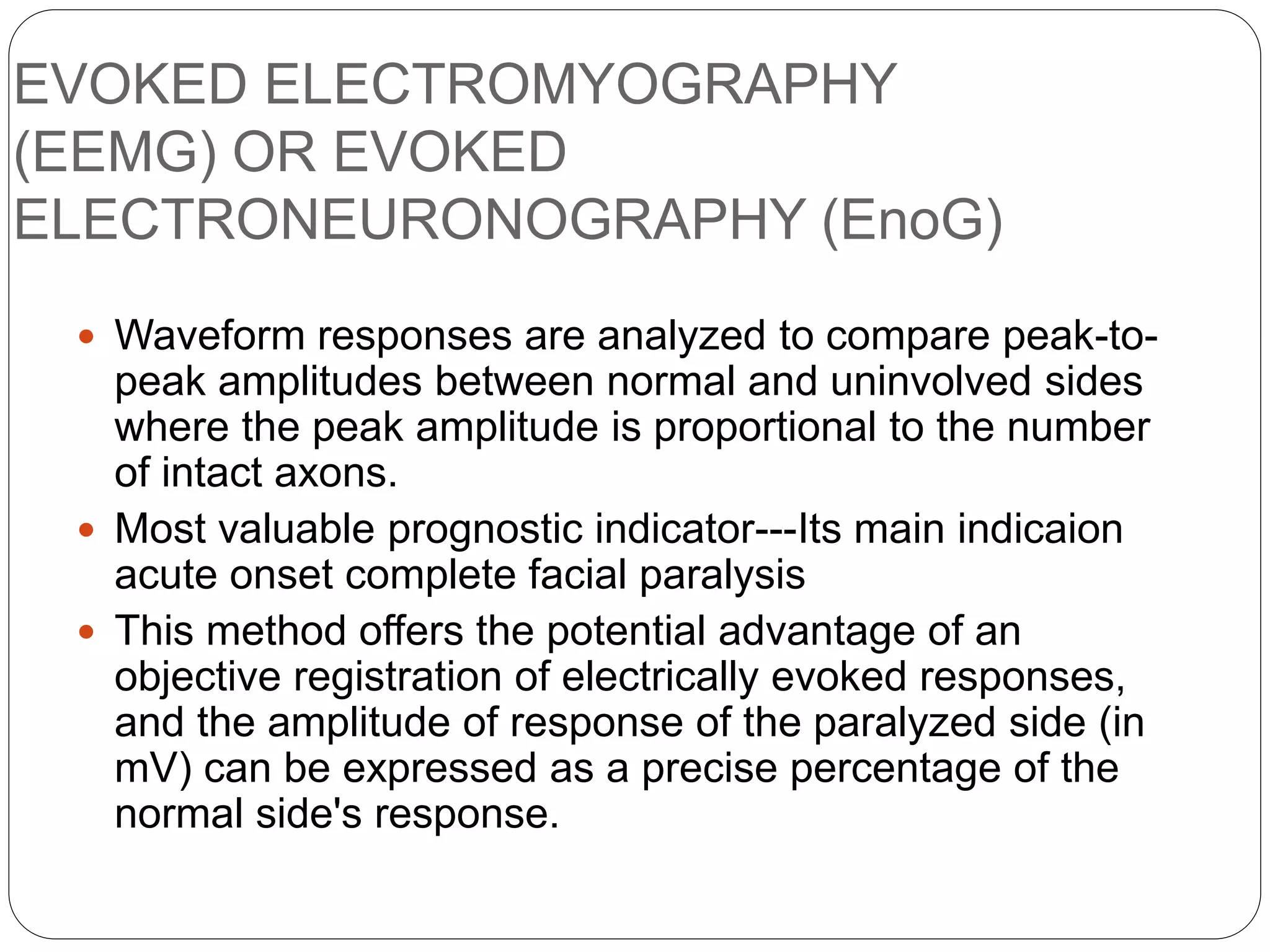 Facial nerve palsy | PPTX