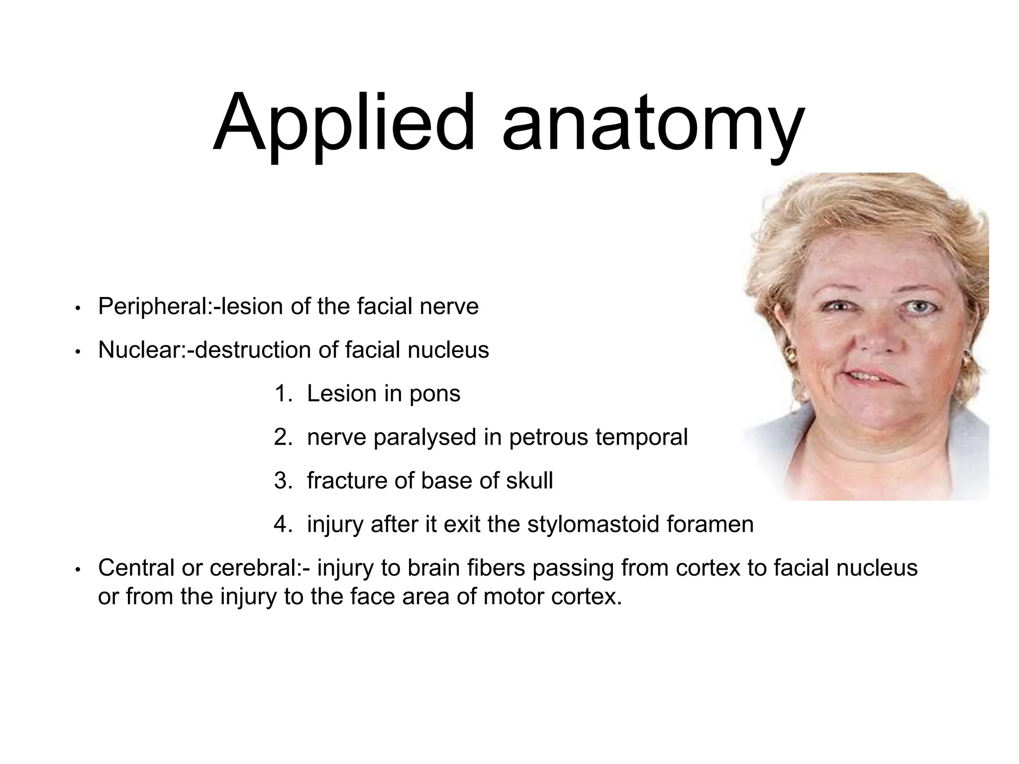 Facial nerve palsy.7th cranial nerve of the system | PPTX