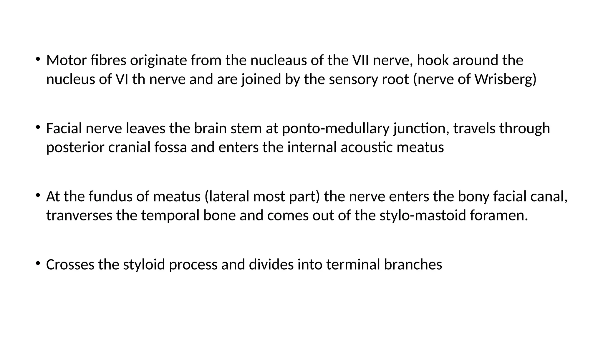 Facial Nerve Anatomy, Diseases And its Management | PPTX