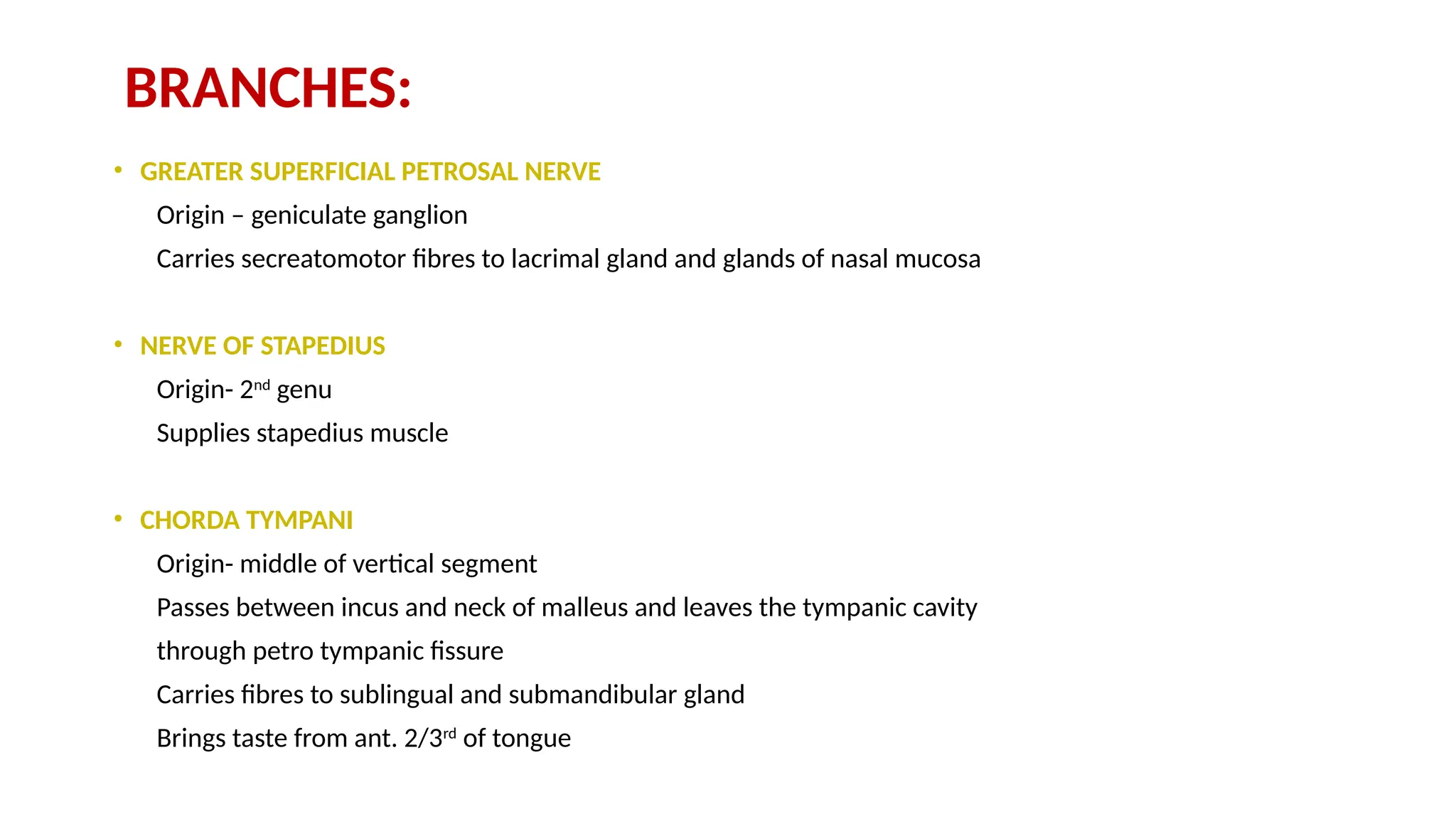 Facial Nerve Anatomy, Diseases And its Management | PPTX
