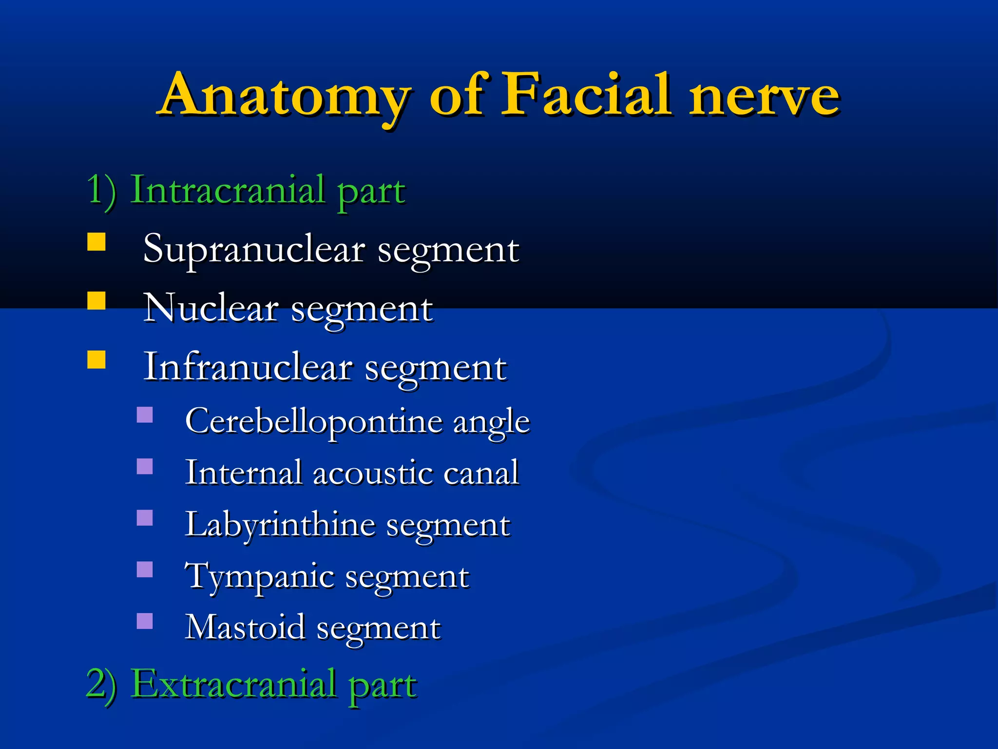 Facial nerve paralysis | PPT