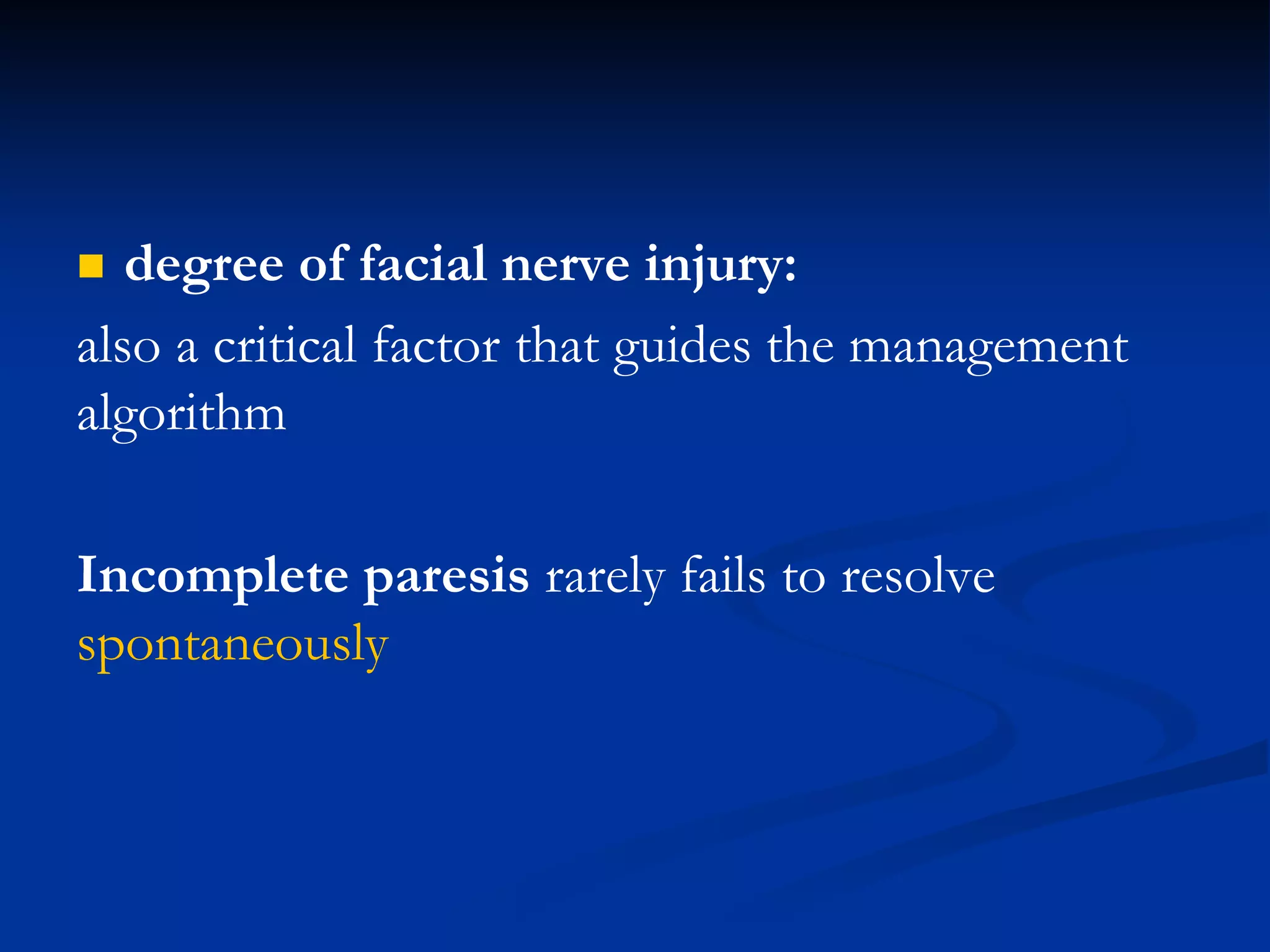 Facial nerve paralysis Dr. M. Erami | PDF