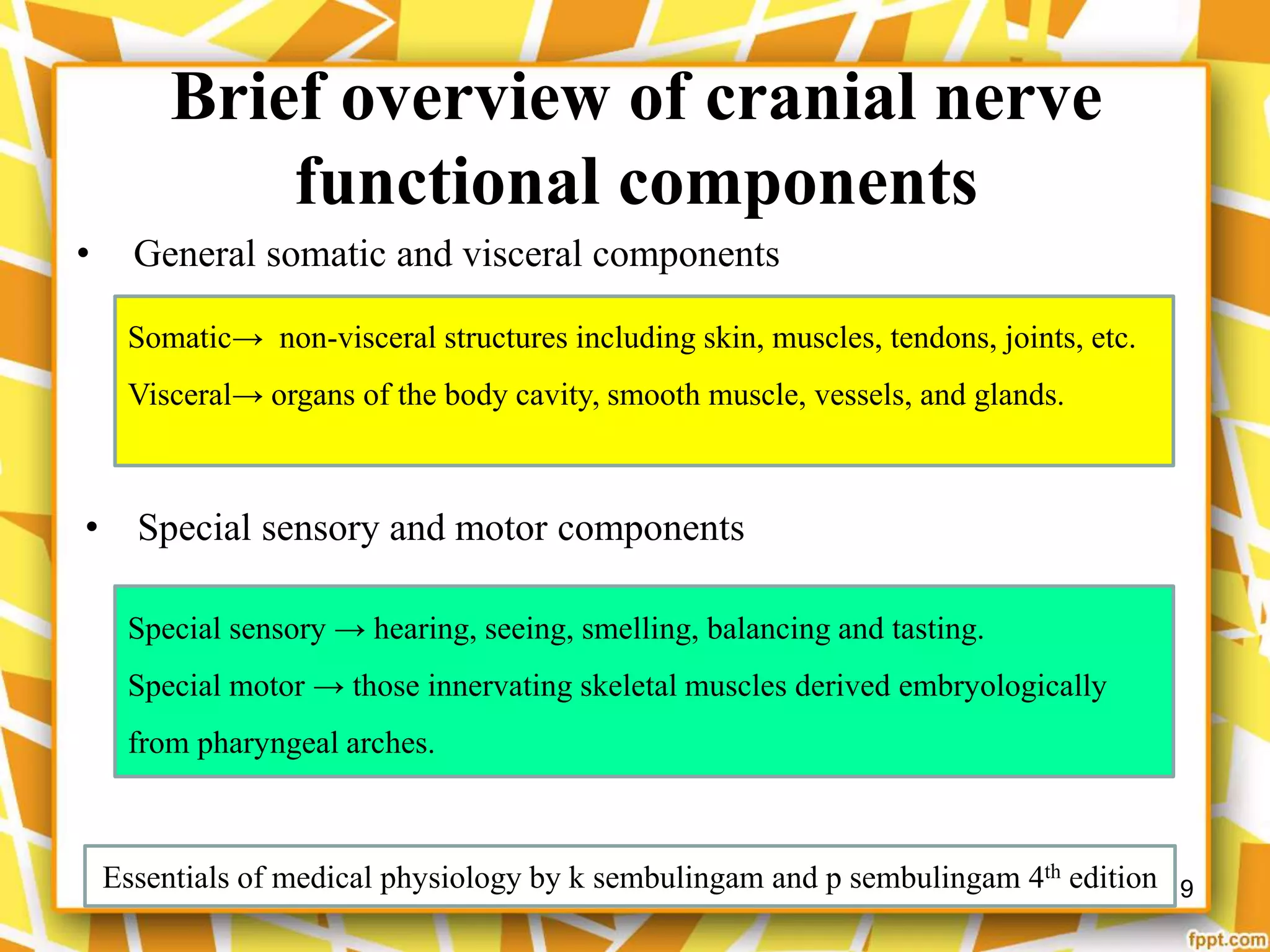 Facial nerve PRESENTATION | PPTX