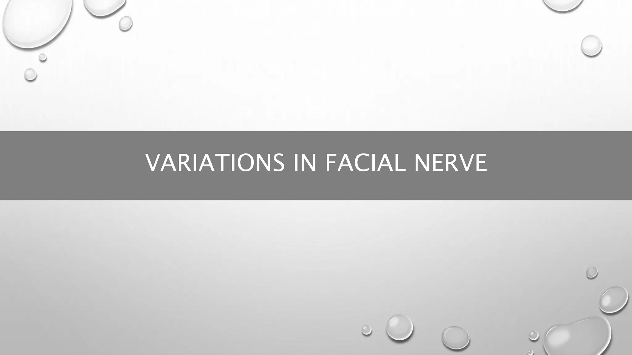 Facial nerve seminar | PPTX