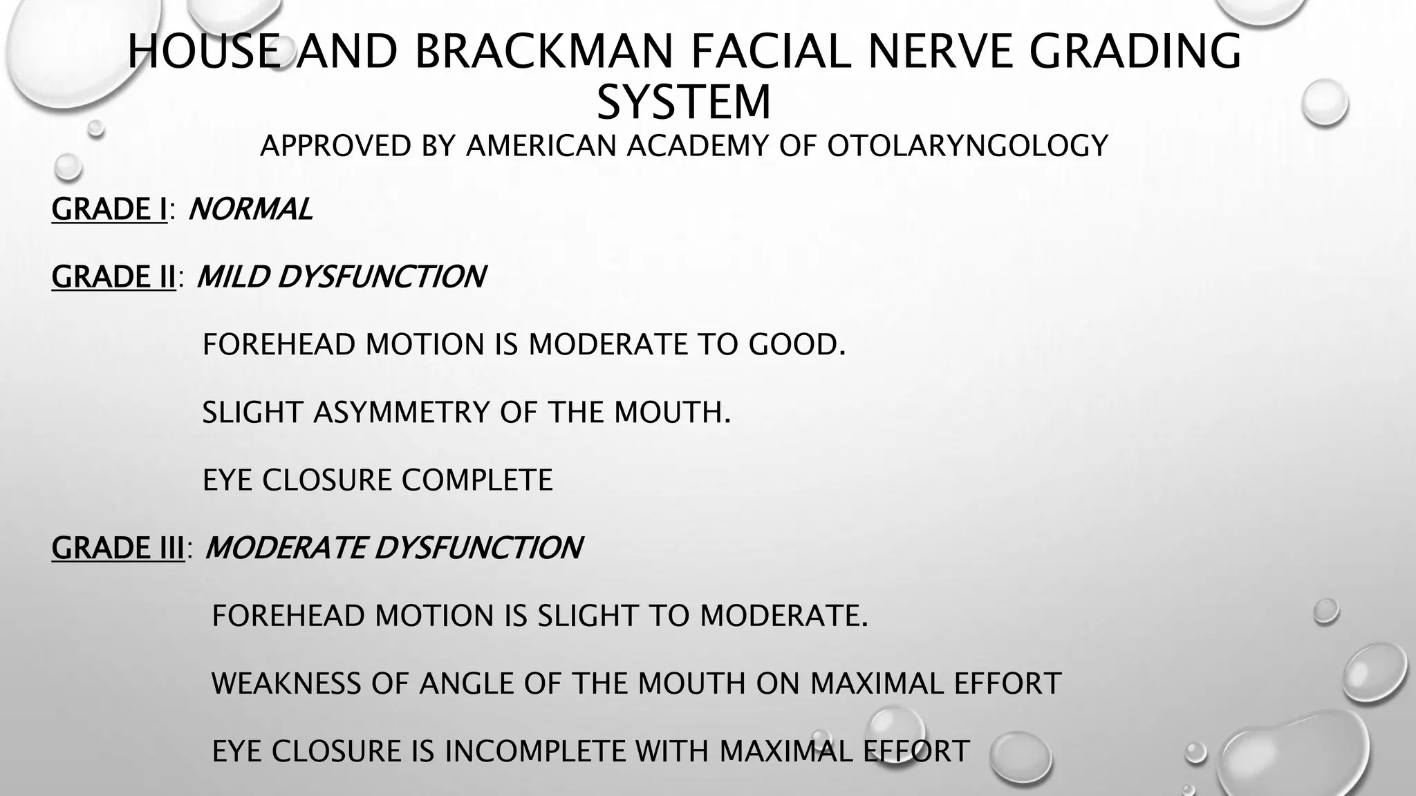 Facial nerve seminar | PPTX