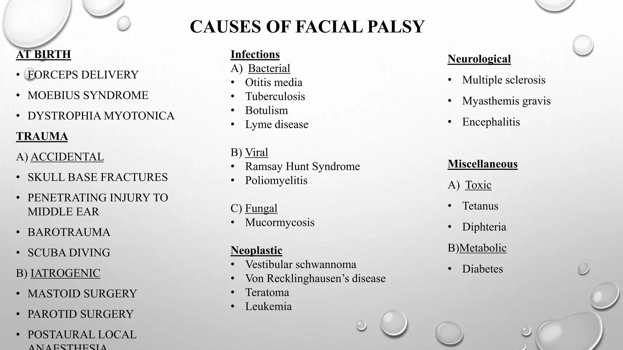 Facial nerve seminar | PPTX