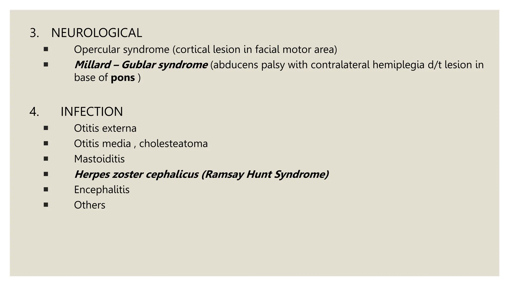 7TH CRANIAL NERVE ANATOMY COURSE AND FUNCTIONS | PPTX