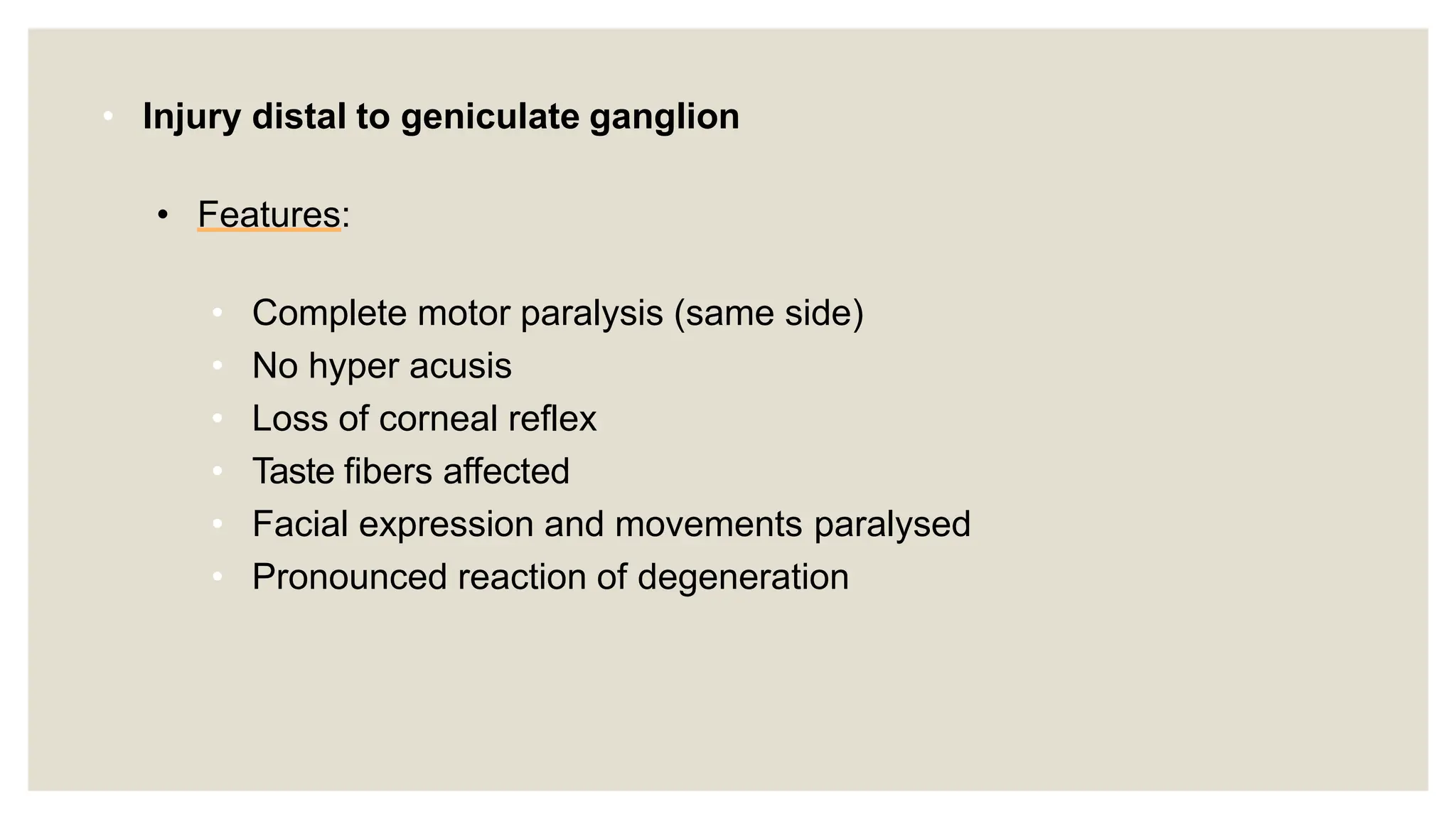 7TH CRANIAL NERVE ANATOMY COURSE AND FUNCTIONS | PPTX
