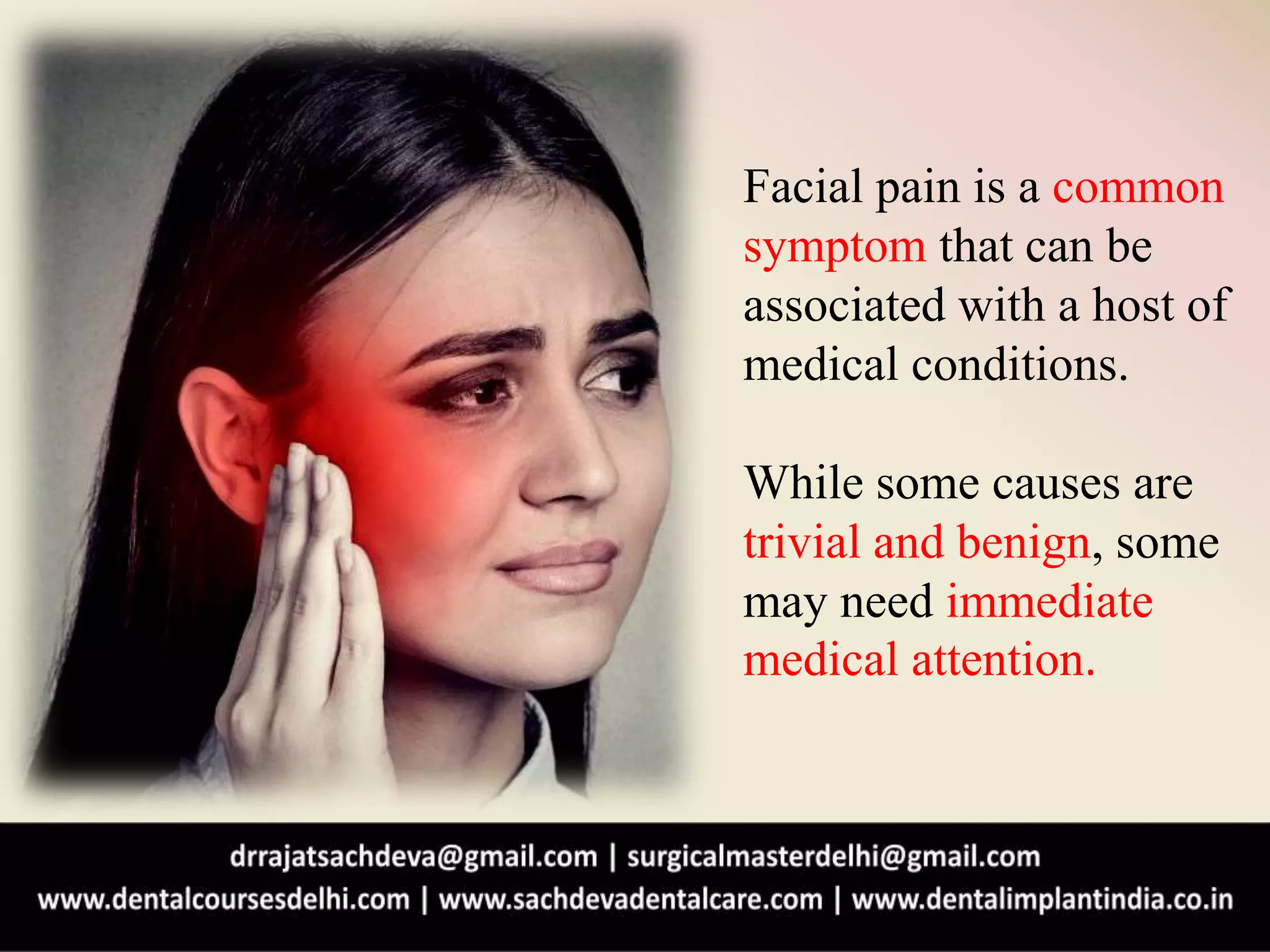 Facial pain | PPTX