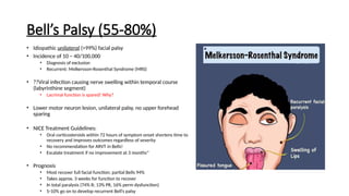 Facial Palsy - Surgical Management and Reconstruction | PPTX