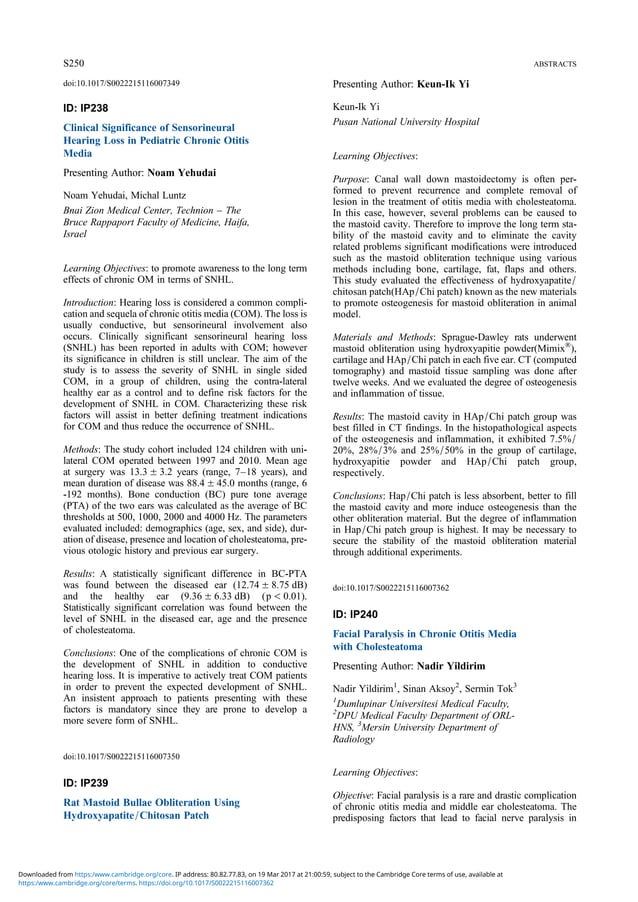 Facial Paralysis in Chronic Otitis Media with Cholesteatoma.pdf