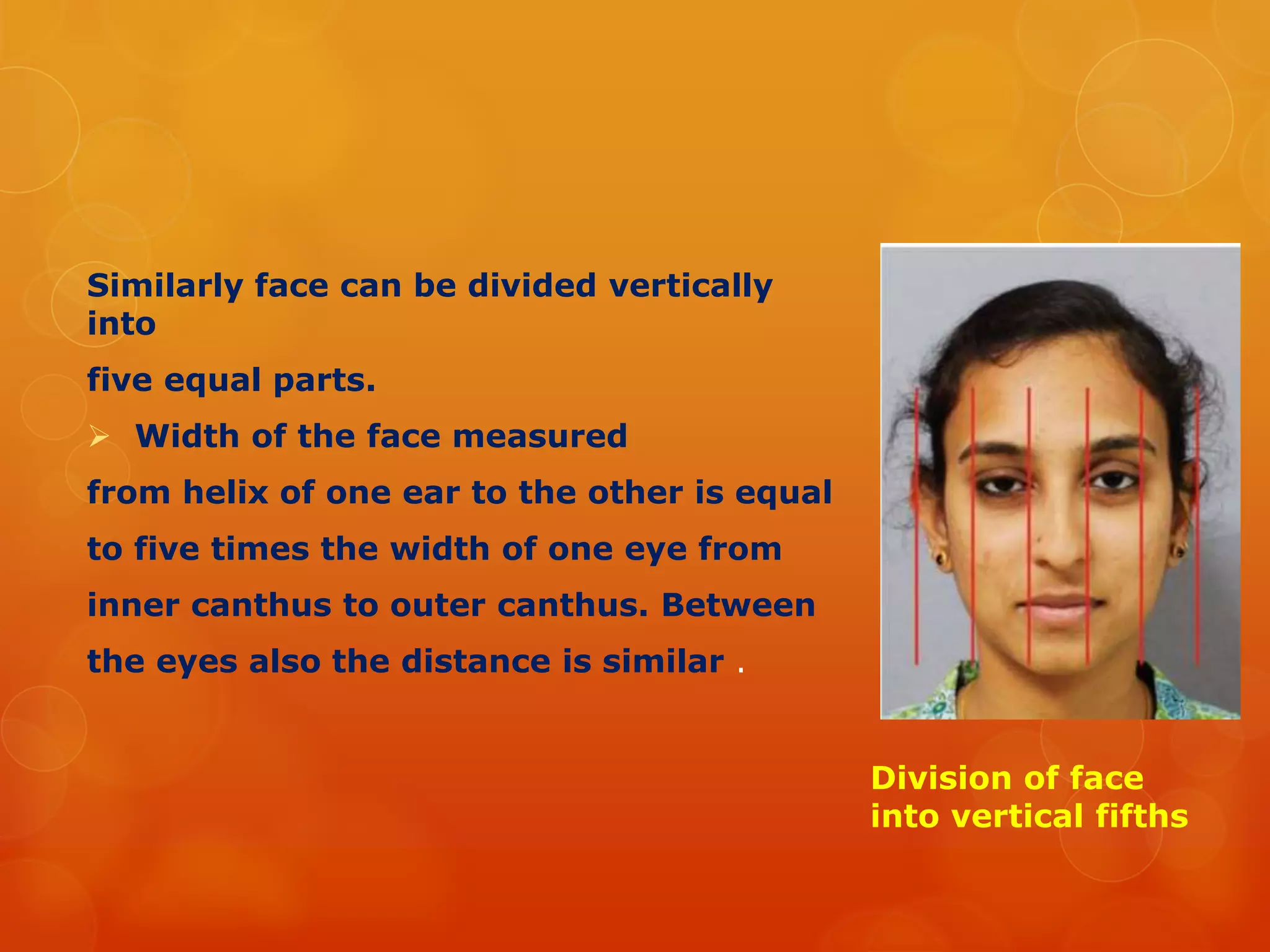 Facial proportion | PPTX