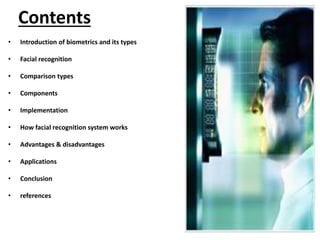 Facial recognition | PPTX