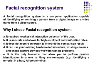 Facial Recognition System For Access Control | PPTX