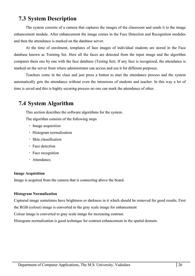 Artificial Intelligence Face recognition attendance system using MATLAB | PDF | Computer ...