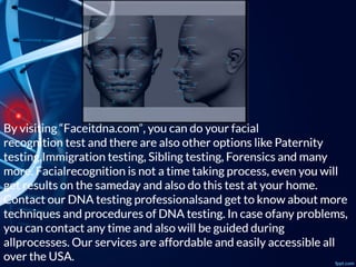 Facial recognition dna test | PPT