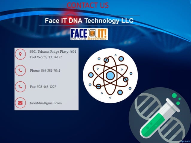 Facial recognition dna test | PPT