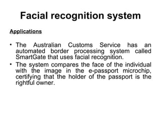 Facial recognition system | PPT | Skin and Dermatology | Diseases and ...