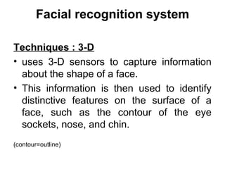Facial recognition system | PPT | Skin and Dermatology | Diseases and ...