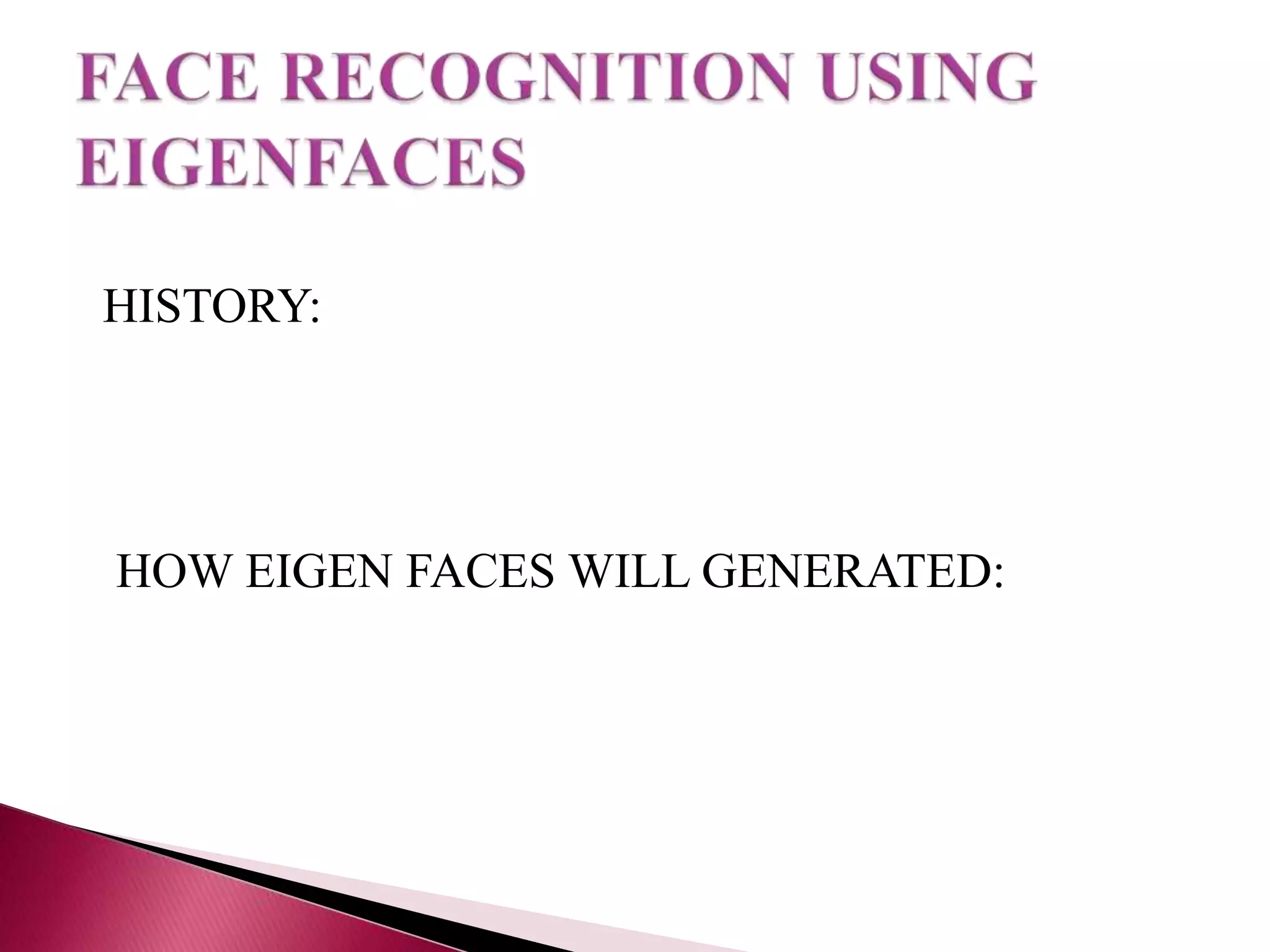 Facial recognition system | PPT
