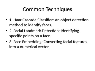 facial_recognition_system Sensors actuators | PPTX