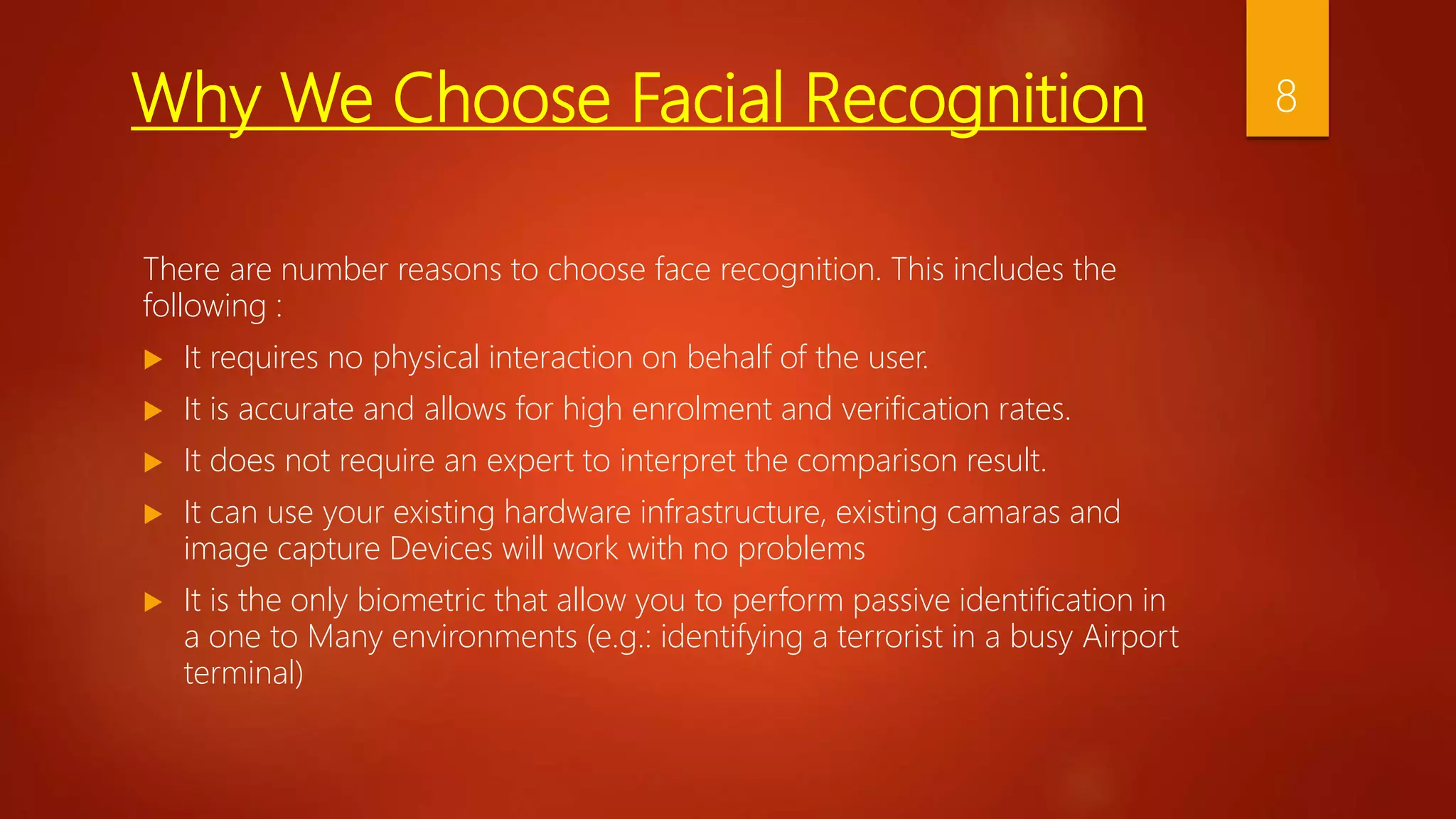 Facial Recognition Technology | PPTX