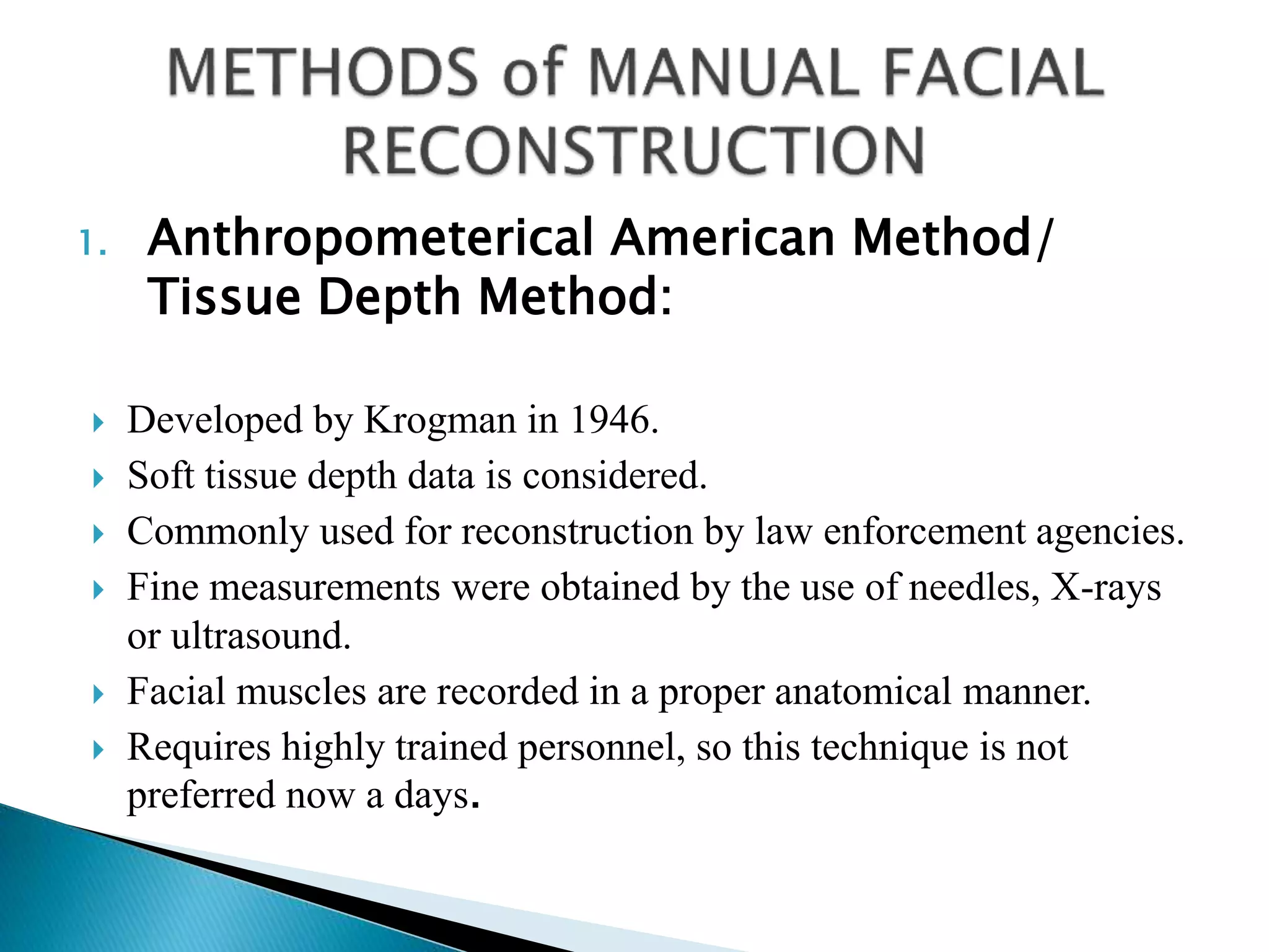 Facial reconstruction | PPTX